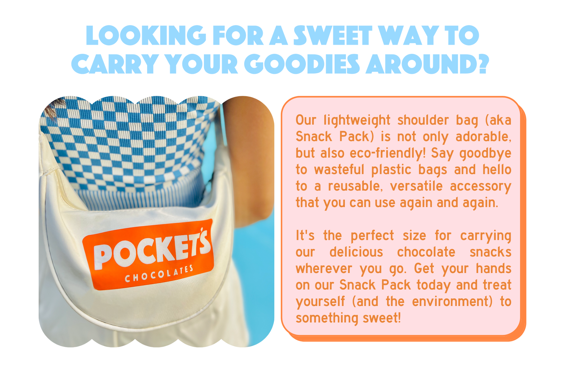 SNACK PACK – Pocket's Chocolates